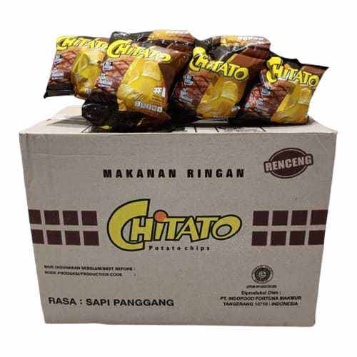 Citato Sapi Panggang/Chitato Lite Rumput Laut 1 Dus isi 60 15/14 gr ...