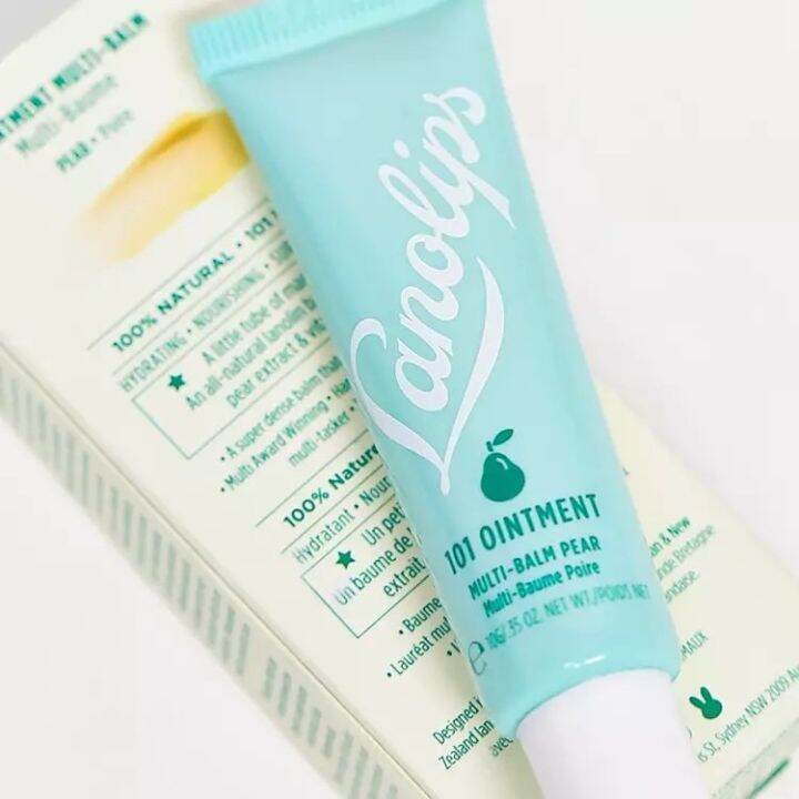 พร้อมส่ง Lanolips 101 Ointment Multi-Balm Pear 10g | Lazada.co.th