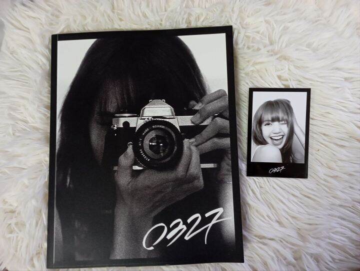 Blackpink Lisa Photobook 0327 ' Limited Edition ' พร้อมการ์ด Ktown ได้ ...