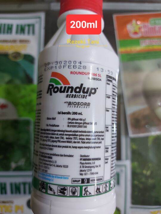 Racun rumput herbisida Round Up 200ml | Lazada Indonesia