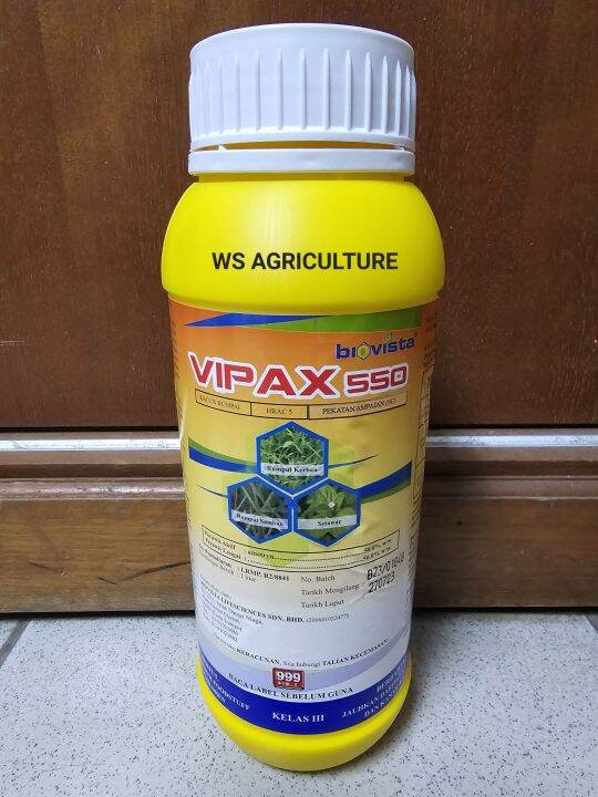 Vipax 550 Ametryn Susu (1 Liter) Racun Khas untuk Sambau, Kerbau dan ...