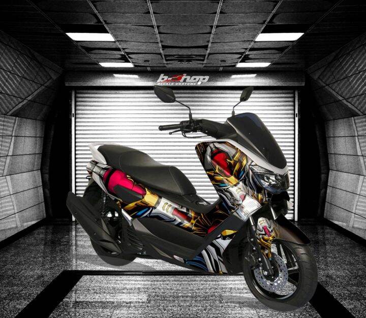 sticker decal yamha nmax motip Gundam | Lazada Indonesia