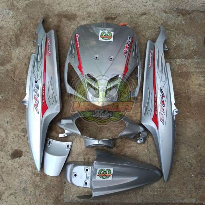Full Body Alus Yamaha Mio Lama Sporty Custom Variasi Warna Silver ...