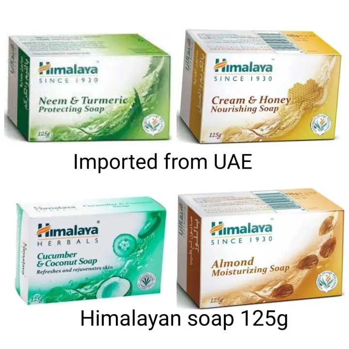Himalaya Soap/Almond soap/Cucumber Soap/Cream and Honey Soap/Neem and ...