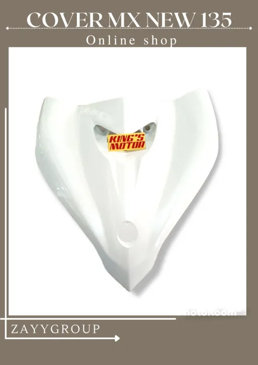 Cover Dasi Panel Depan Yamaha Jupiter MX New 135cc Warna Putih | Lazada ...