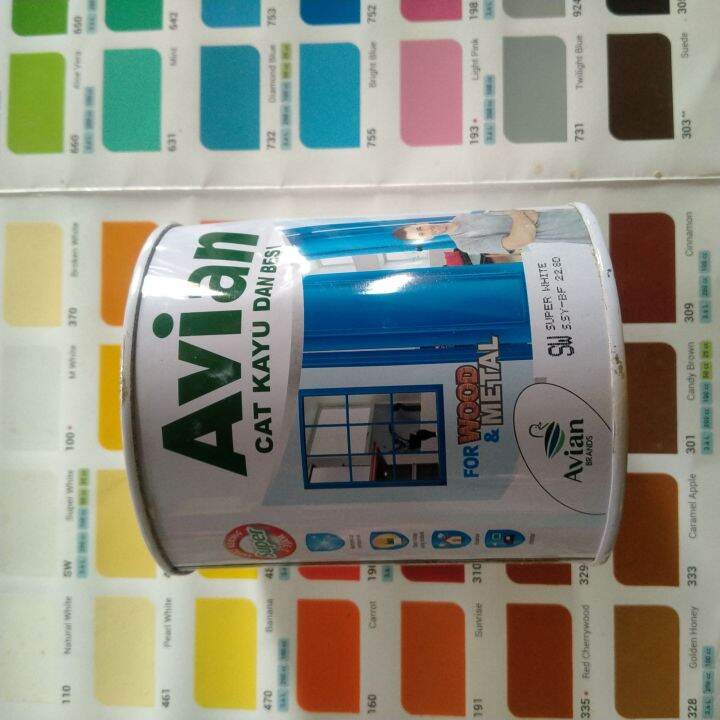 Avian cat kayu dan besi | Lazada Indonesia