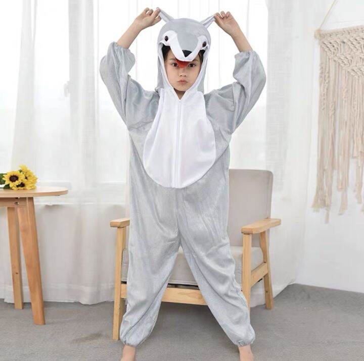 Timber wolf costume for kids 1-11yrs | Lazada PH