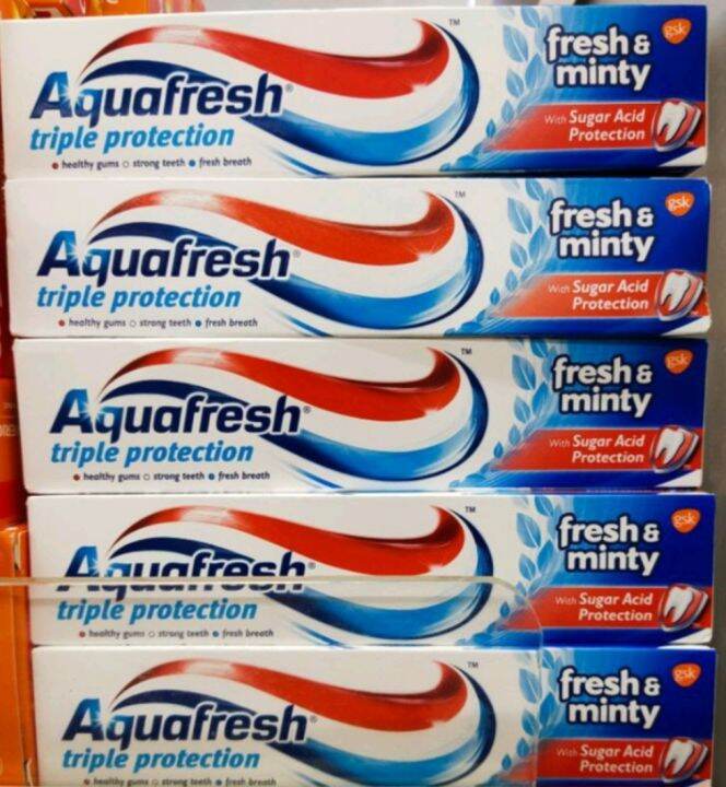Aquafresh Triple Protection Fresh & Minty Toothpaste | Lazada PH