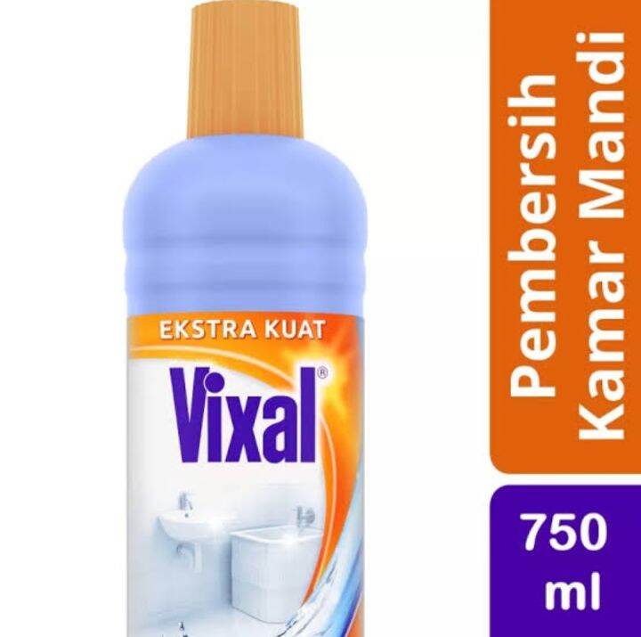 Vixal Pembersih Kamar Mandi 10x Extra Kuat Ukuran Jumbo Botol 750ml | Lazada Indonesia