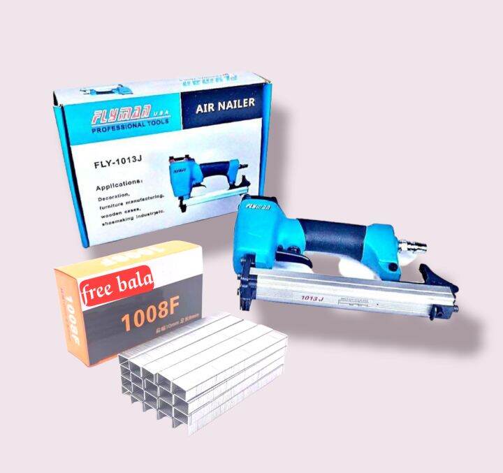 AIR NAILER GUN TACKER / BALA HEAVY DUTY | Lazada PH