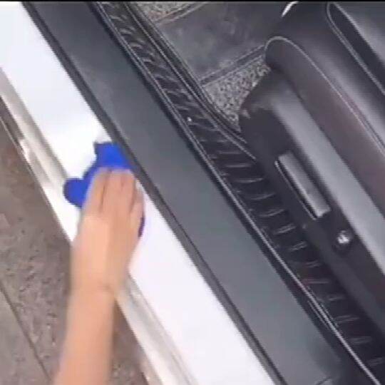 4PCS Carbon Fiber Car Door Threshold Stickers For DACIA Duster Spring ...