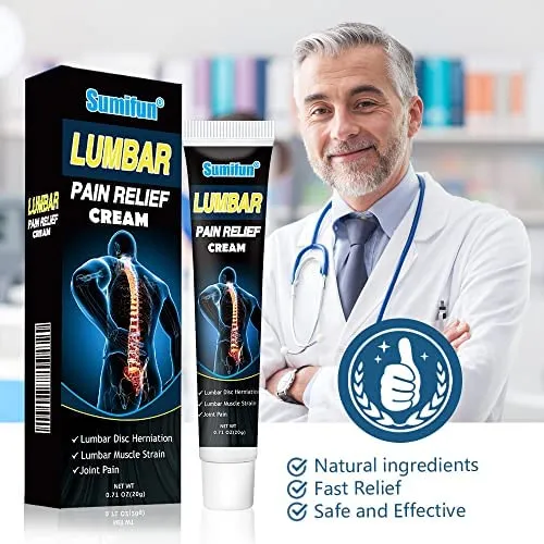 Lumbar Pain Relief Cream Rheumatoid Arthritis Cream, for Muscle, Neck ...