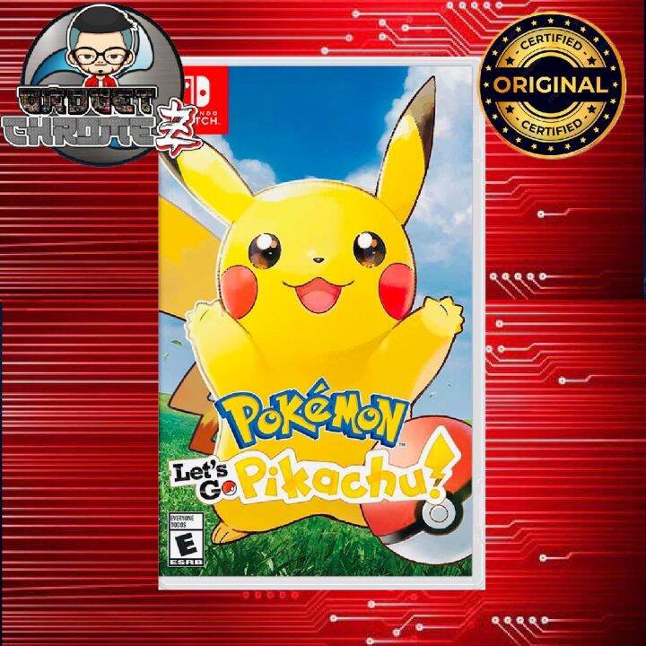 Pokemon Lets Go Pikachu | Nintendo Switch Game | BRANDNEW | Lazada PH