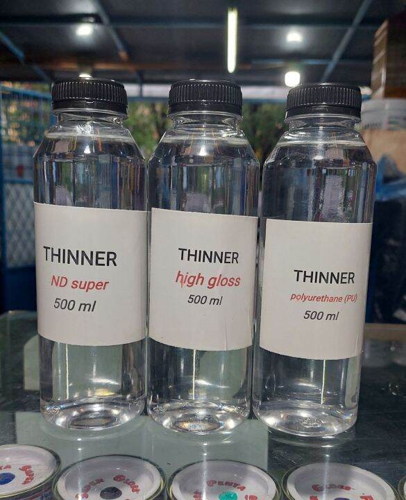 Thinner Tinner Tiner Thiner Ecer 500 ml ND super High Gloss PU | Lazada Indonesia