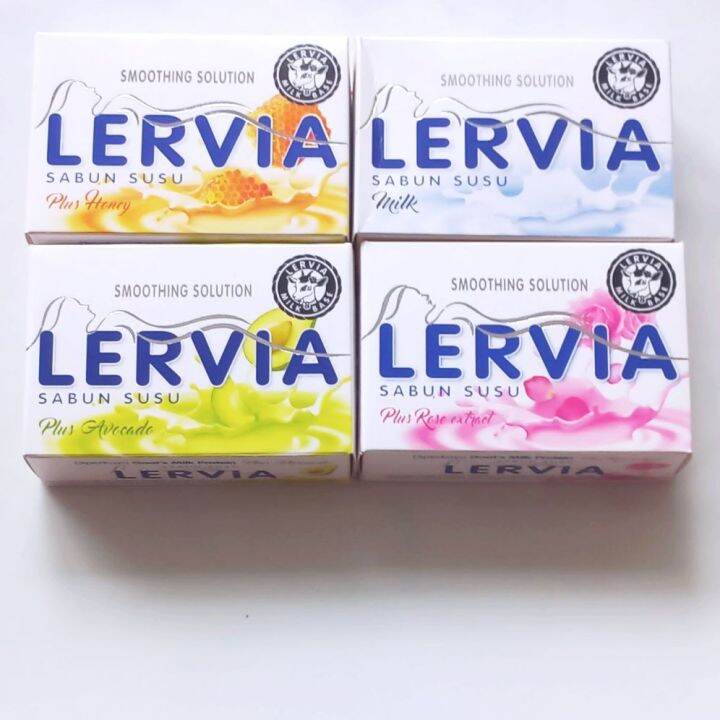 Lervia Sabun Mandi batang 90 gr | Lazada Indonesia