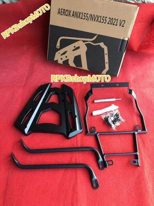 AEROX 155 V2 Heavy Duty Bracket for Top Box/Ubox Heavy Duty (AEROX V2 ...