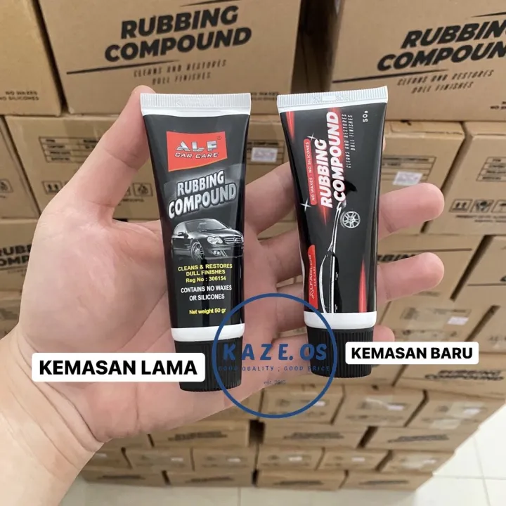 ALF RUBBING COMPOUND 50 Gram ORIGINAL by Alfaglos kompon untuk ...