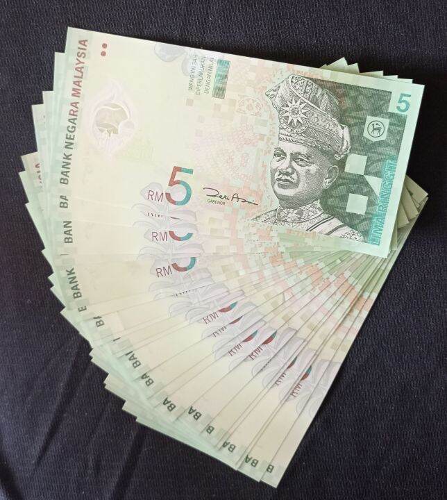 Banknote Malaysia Rm5 Siri 11 Zeti With UNC condition Cantik | Lazada