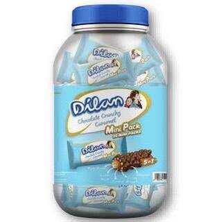 Dilan Coklat Chocolate Crunchy Caramel Toples - 25 pcs - mini pack ...