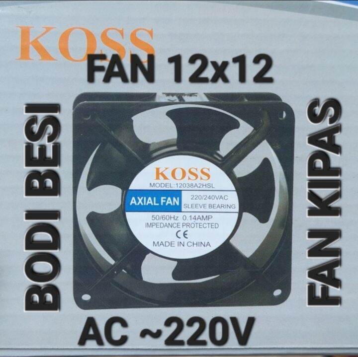 exhaust fan 12 X 12 body besi | Lazada Indonesia