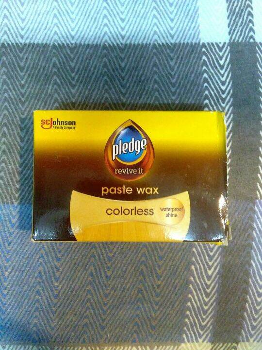 Pledge® Paste Wax ColorLess 90g | Lazada PH