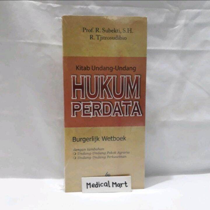 KUHAPER [Kitab Undang Undang Hukum Perdata ] by Subekti | Lazada Indonesia