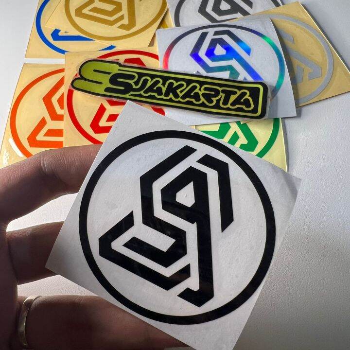 STIKER STICKER LOGO BLACK AEROX SYNDICATE CUTTING | Lazada Indonesia