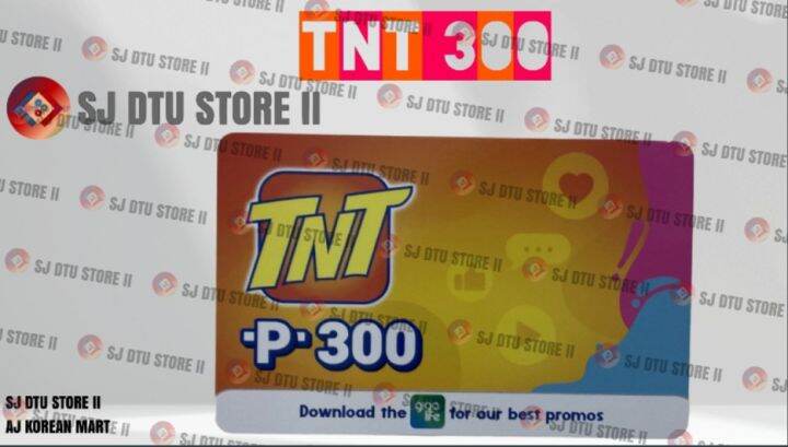 Talk N Text Load Card 300 5 pcs | Lazada PH