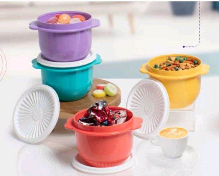 Tupperware Star Bowl (4pcs) | Lazada