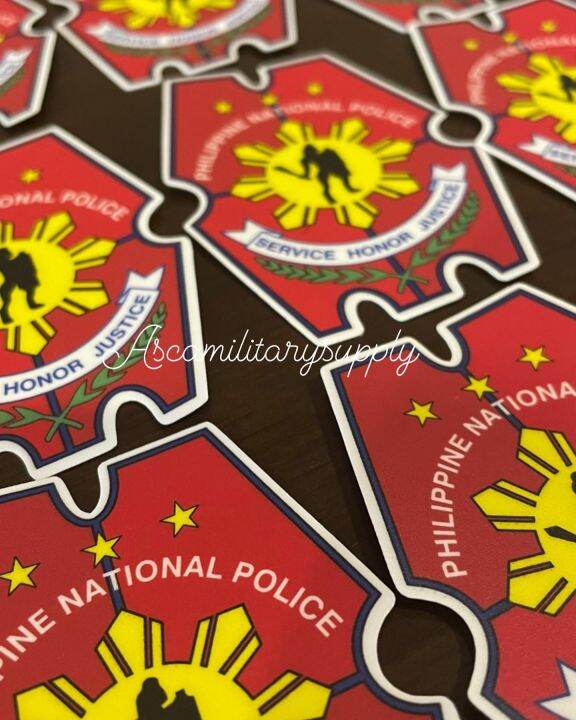 Pulis Pnp Waterproof Sticker | Lazada PH