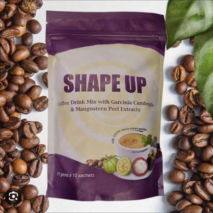 New packaging Shape Up Slimming Coffee Original 11grams x 10 sachet ...
