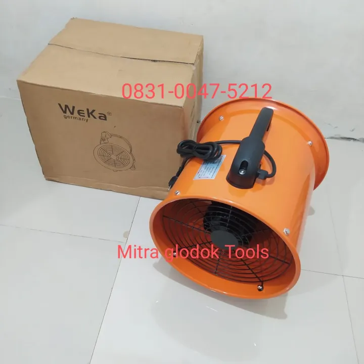 Kipas blower ventilator portable 12 inch WEKA Germany plus selang 10 ...