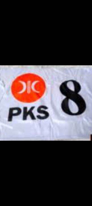 Bendera PKS terbaru no 8 | Lazada Indonesia