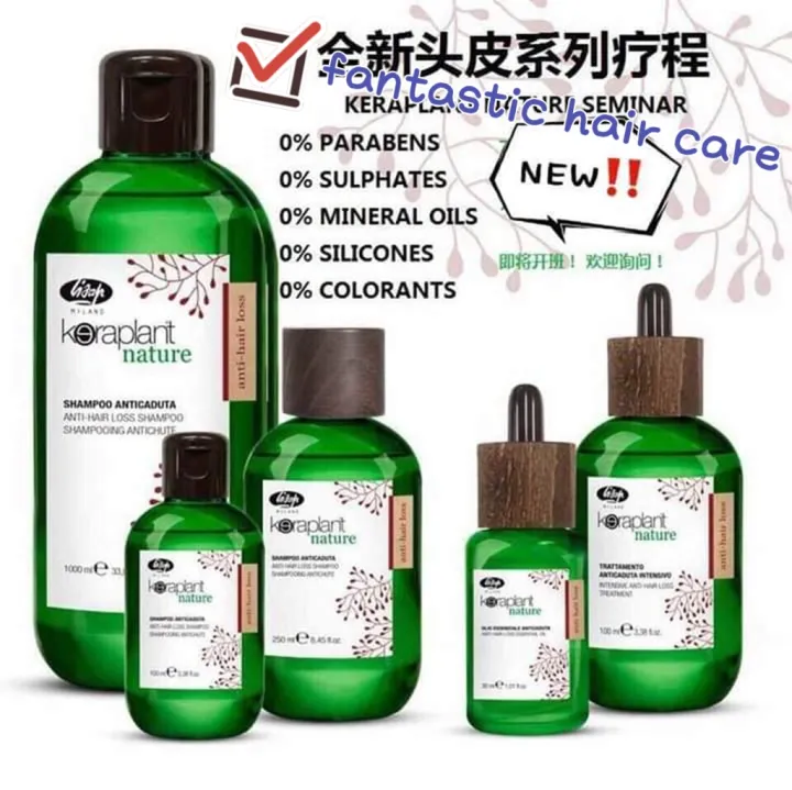Lisap Keraplant Nature anti-hair loss energizing Shampoo 250ml | Lazada