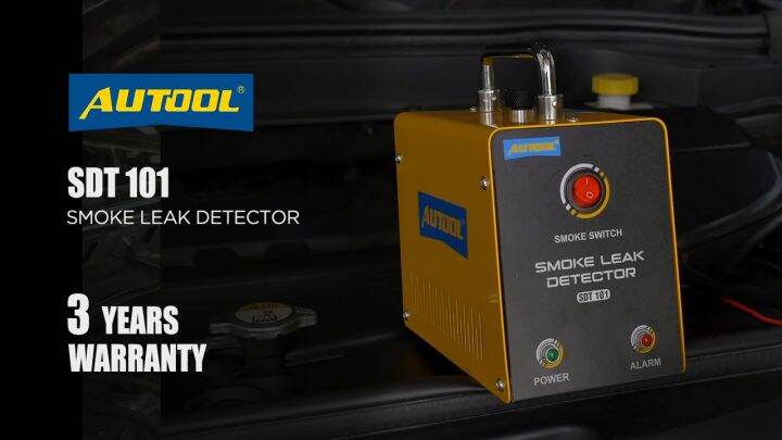 【2023 new】AUTOOL SDT101 Car EVAP Smoke Leak Detector Diagnose All Types of Leak for Automotive ...
