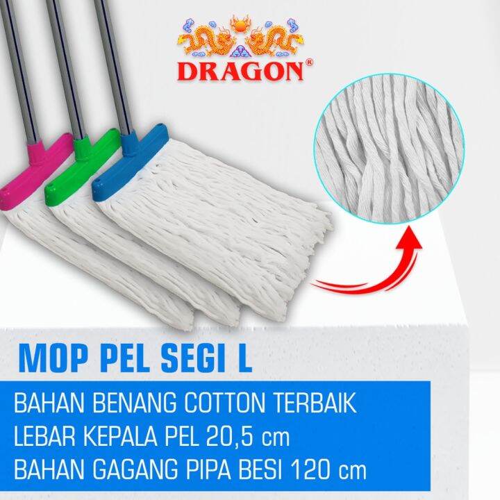 Lap Pel Cotton Dragon Mop Large | Lazada Indonesia
