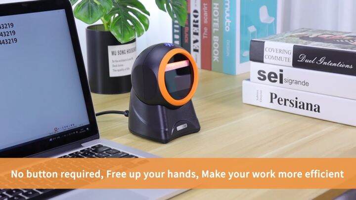 NETUM NT2050 OmniDirectional Barcode Scanner 1D+2D QR Code Ewallet ...