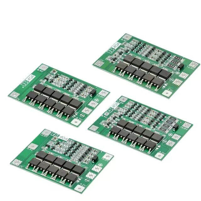 3S/4S 40A 60A Li-ion Lithium Battery Charger Protection Board 18650 BMS For Drill Motor 11.1V 12 ...