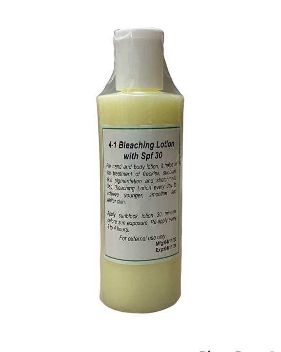 4-1 Body Bleaching Lotion with spf 30 120ml | Lazada PH