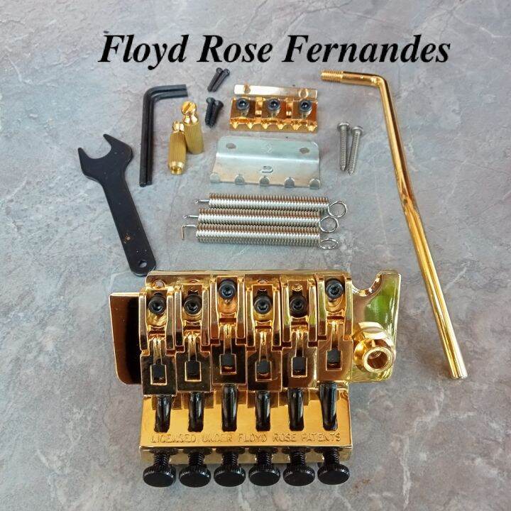 Tremolo floyd rose Fernandes oem tremolo Fernandes identik tremolo Gotoh | Lazada Indonesia