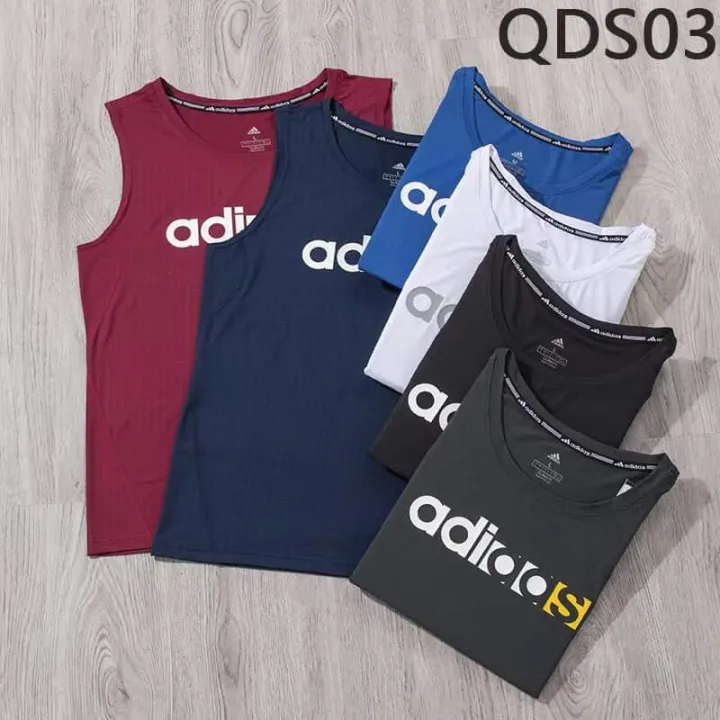 SUNVY05 #QDS03 DRI-FIT MUSCLE CUT SANDO FOR MEN | Lazada PH