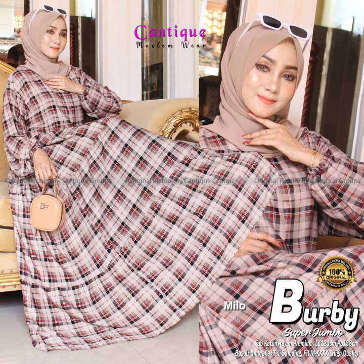 BURBY DRESS JUMBO | Lazada Indonesia