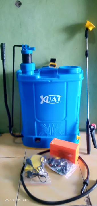 spreyer 2in 1 elektrik/cas+manual ukuran 20 liter,cocok untuk pertanian ...