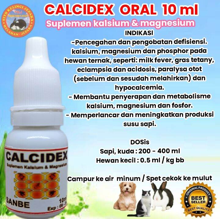 calcidex oral 10 ml obat untuk kekurangan kalsium dan magnesium untuk ...