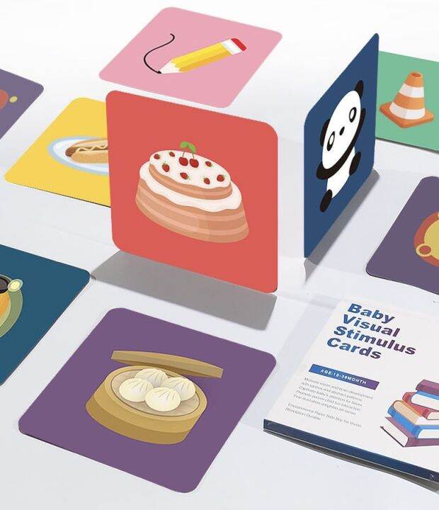 Baby Flashcard Sensory High Contrast Visual Stimulation Learning ...