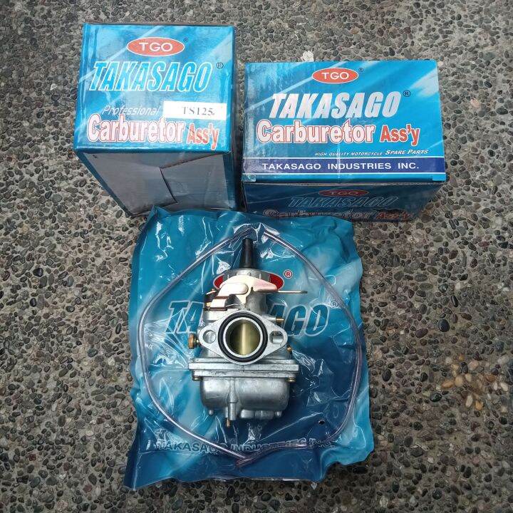 SUZUKI TS 125 - CARBURETOR ASSEMBLY TAKASAGO ( TGO ) BRAND ORIG ...