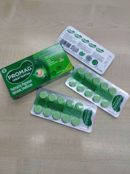 promag Tablet Kunyah isi 3 blister @10 tablet | Lazada