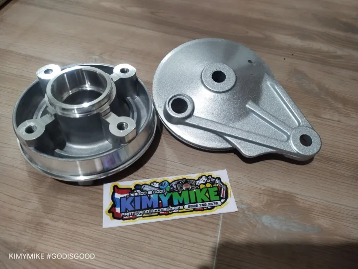 brake panel and flange hub sprocket ( wave / xrm ) | Lazada PH