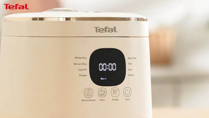 Tefal RK5151 Rice Mate Mini Fuzzy Logic Rice Cooker 0.7L (rice cooker ...