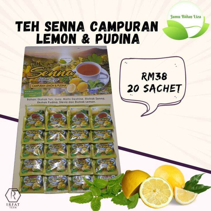 TEH SENNA LEMON,SLIMMING TEA, SENNA TEA, SENNA LEMON, TEH SENNA LEMON ...